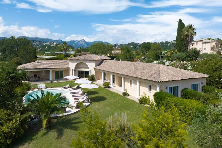 Villa Sole Flats - Heated Pool And Exotic Garden - Cagnes-sur-Mer