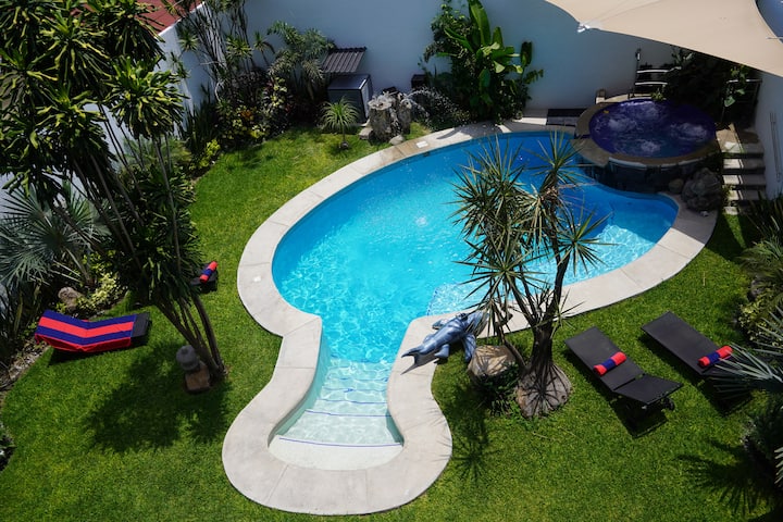 Casa Bugambilias Burgos Temixco Alberca Jacuzzi - Temixco