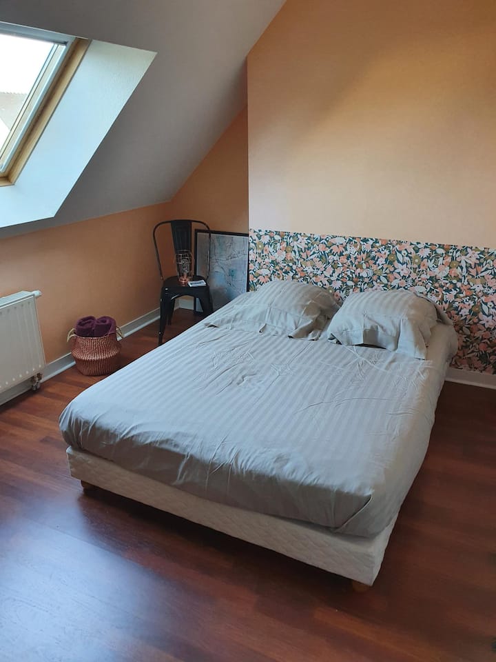 Chambre 2 Personnes Avec Draps- (Mad) - Vannes