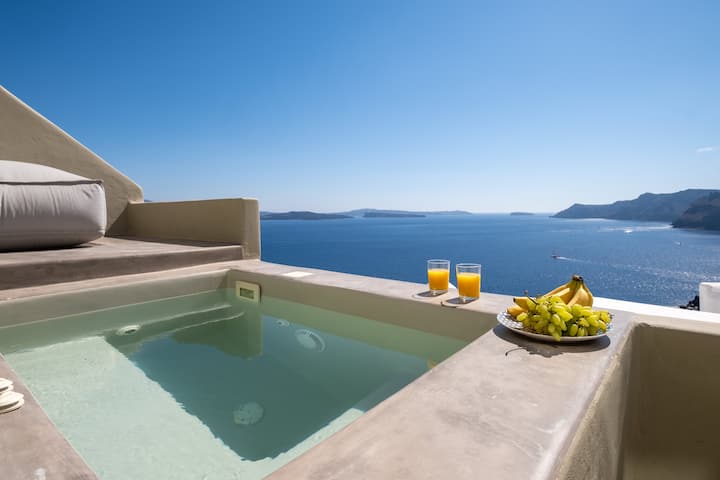 Santoroia Suite With Hot Tub By Caldera Houses - Oia
