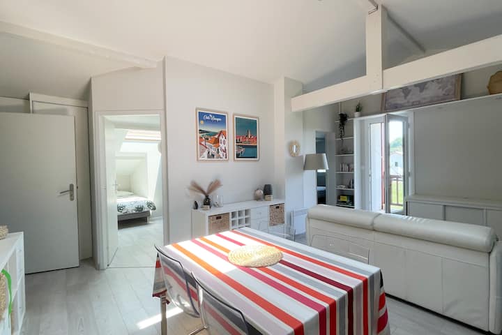 T3 Lizardia Terrasse Et Parking Privé - Arcangues