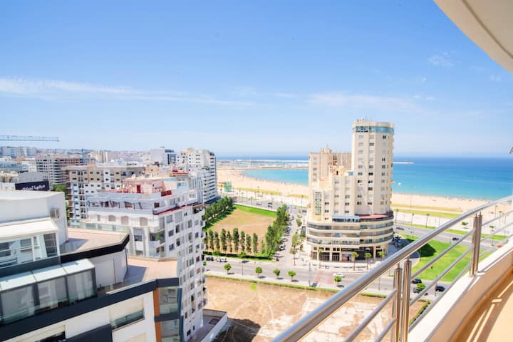 Best Modern & Homey 2-bed Apartment In Playa - Tangier, Morocco