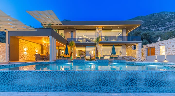 Villa Elaquality- Kalkan Luxuryvilla 4room9 Person - Kalkan