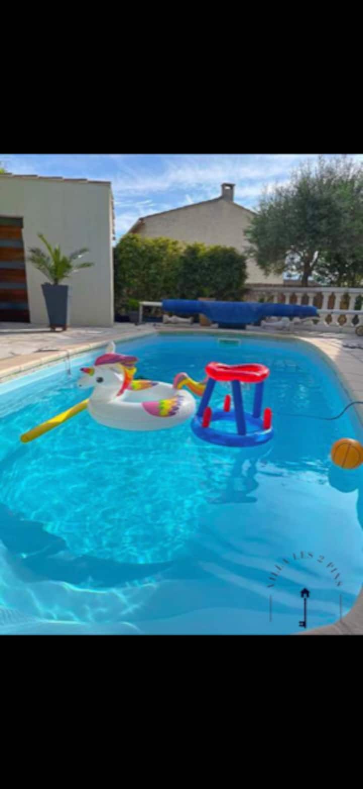 Magnifique Haut De Villa Calme - Cuges-les-Pins