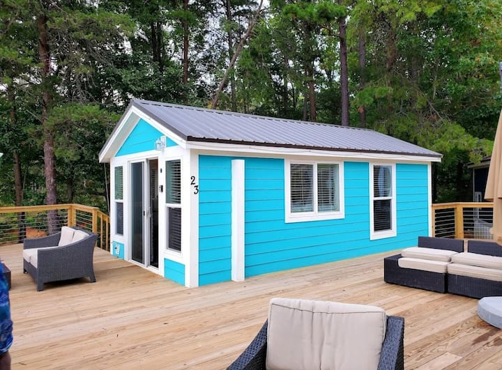 New Waterfront Cabin On The Large Sundeck #23 Cyan - Lake Wylie, Fort Mill