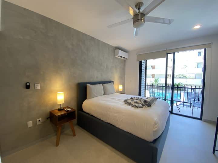 Chic Studio In The Best Location. Pool & Gym - Playa del Carmen