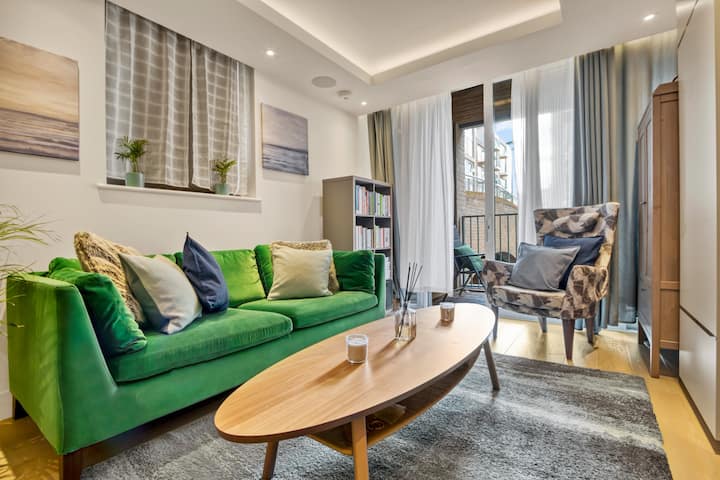 Canal Side Luxury 1 Bed Chelsea + Ac - Centro de Londres