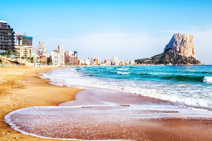 Plaza Mayor In Center 150m From Beach - Calp