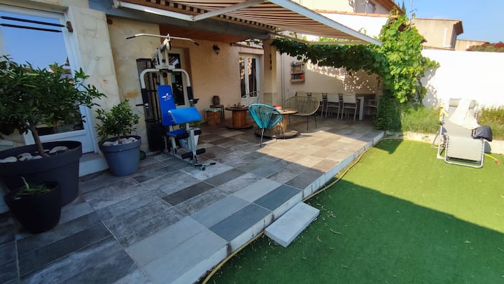 Villa, Jardin, Terrasse, Jacuzzi - La Motte