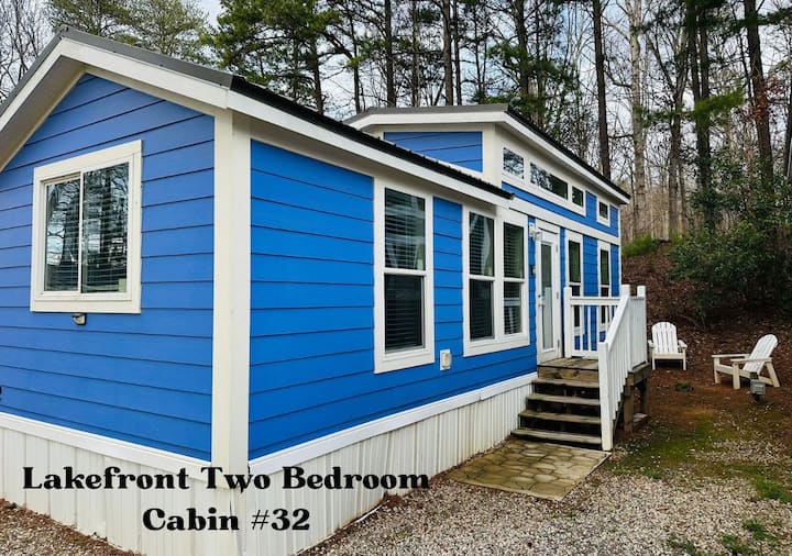 Lakefront Two Bedroom Cabin #32 (Purple) - Steele Creek - Charlotte