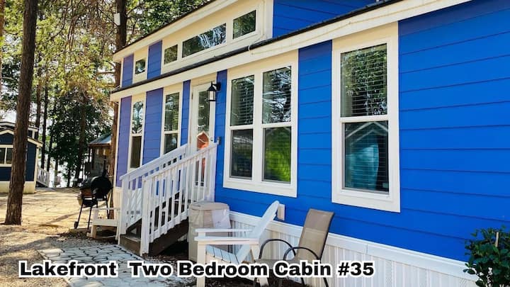 Lakefront Two Bedroom Cabin #35 Purple - Lake Wylie, SC