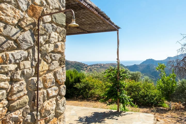 Caminada Garden : Peaceful Mountains & Sea View - Sougia
