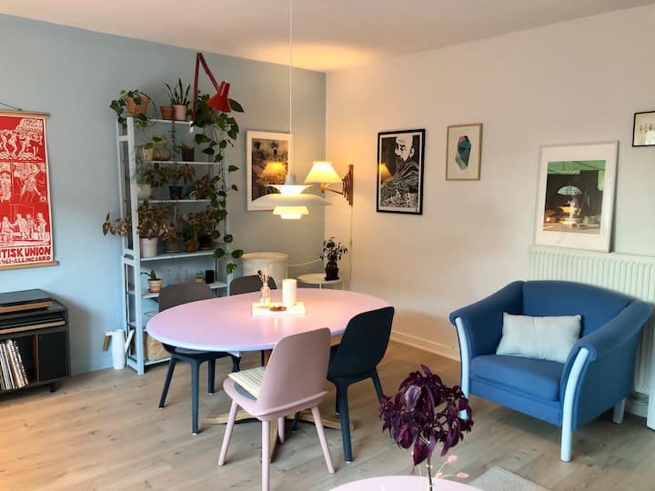 Hyggeligt Hjem Med Pastelfarver - Aarhus