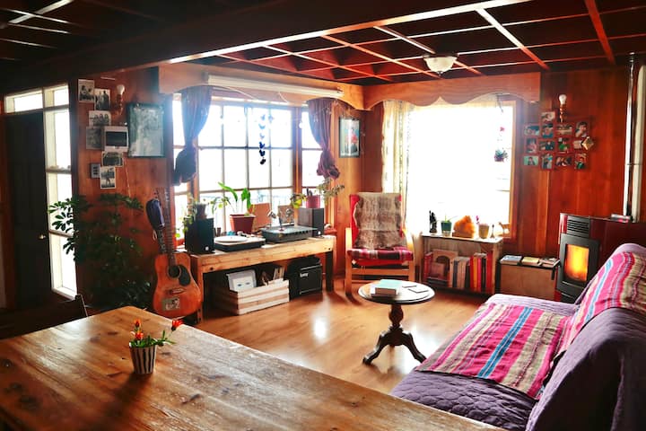 Pieza Privada Doble, Gran Ubicación Casa Familiar - Coyhaique