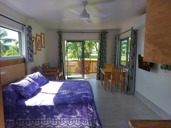 Tee-riffic Studio Villa 4 - Golfers Dream Location - Rarotonga