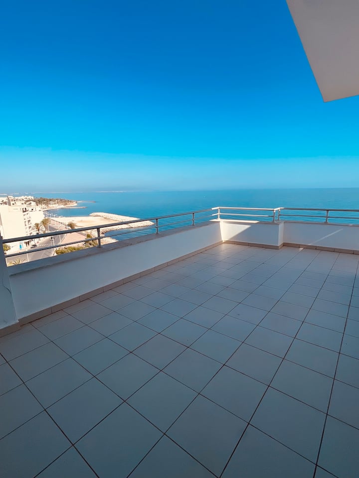 Appartement Luxueux S2 Vue Panoramique - Monastir