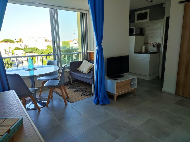 Studio Avec Coin Nuit à 100 M De La Plage - Carnon