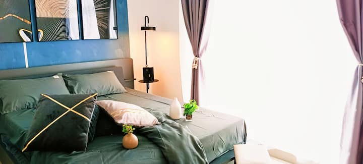 Modern 2br4pax Apartment In Kulai Cozy&stylish - Senai