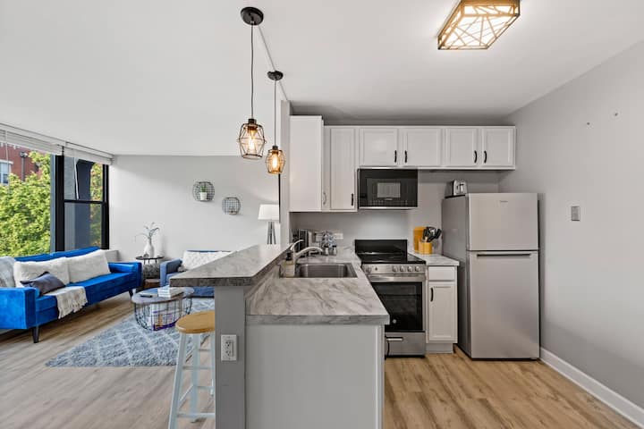 South Loop Modern Condo - 5 Minutes To Downtown - Chicago Loop - Chicago