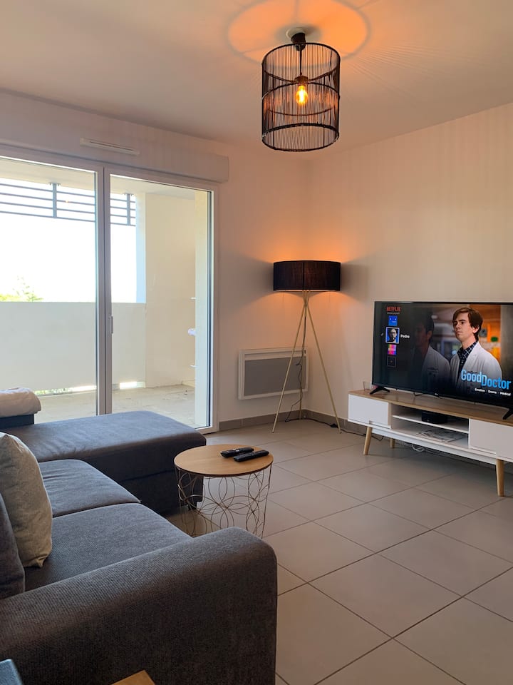 Appartement Moderne Vue Ventoux Et Climatisé - Villeneuve-lès-Avignon