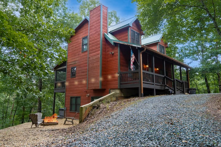 Hot Tub|fire Pit|game Room Lux Family Retreat - Georgia
