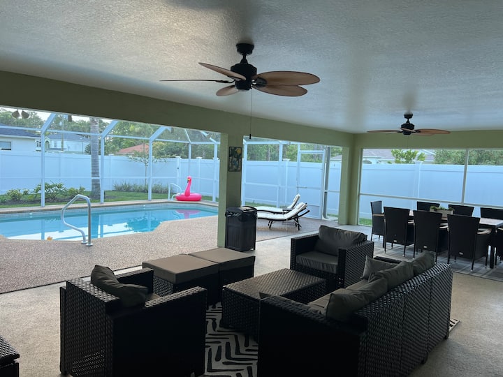 Charming Home With Private Heated Pool - Palm Coast, FL