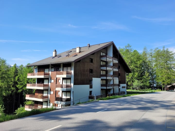 Ferienwohnung Waldrand Haus B 4. Stock - Bellwald