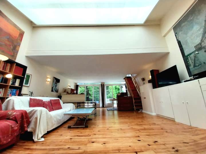 Paris, Maison Loft D'artiste En Pleine Nature - Nogent-sur-Marne