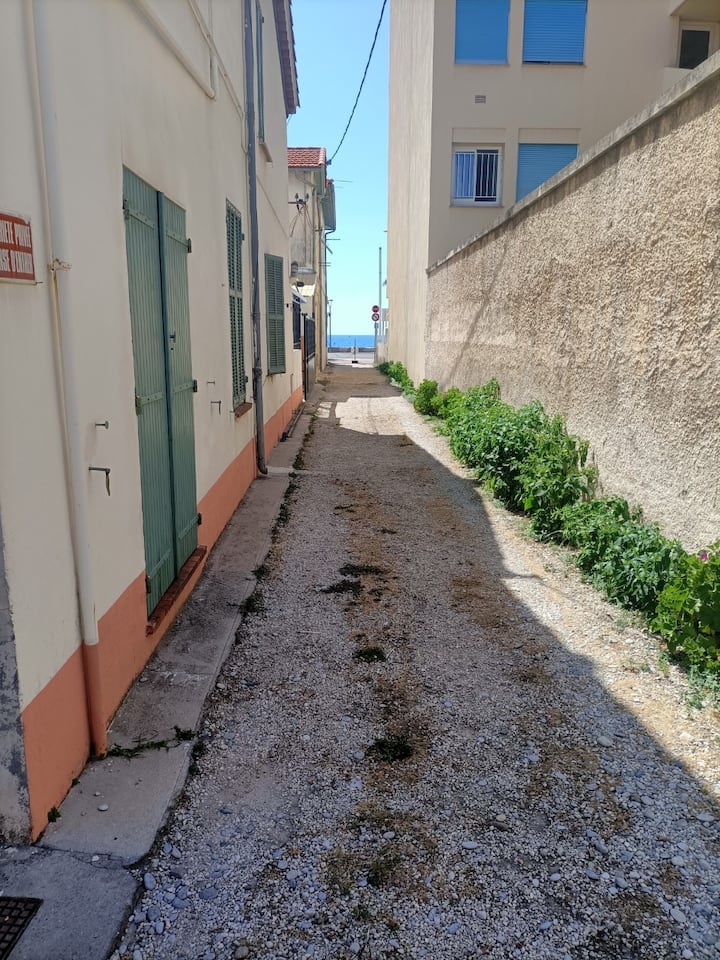 Maison Bord De Mer 78m2+jardin 300 M2+3parkings - Cagnes-sur-Mer