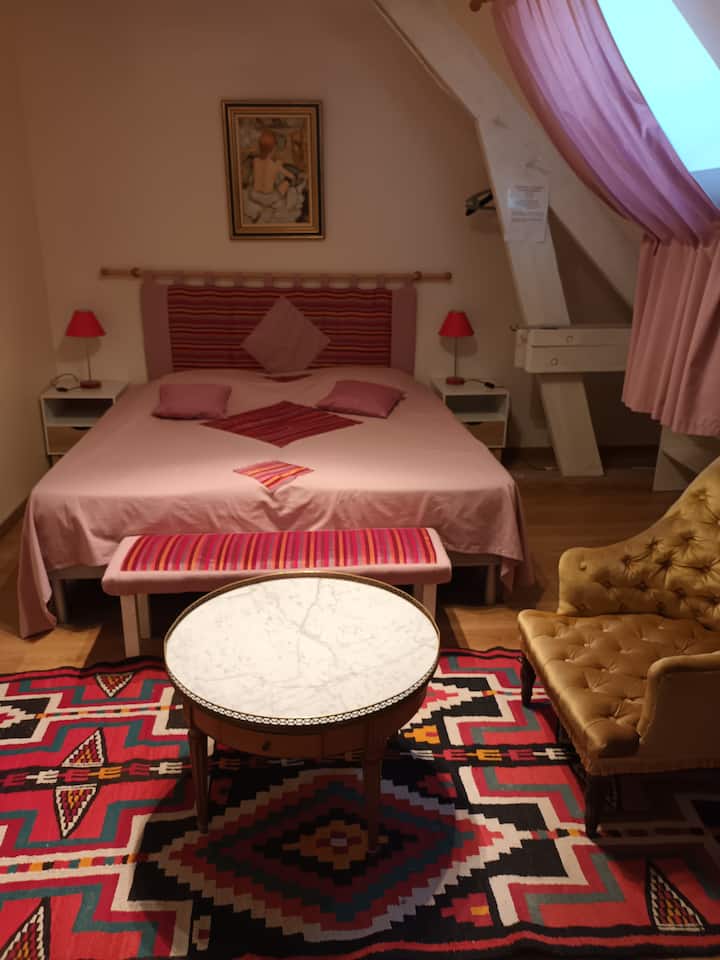 Chambre D'hôtes 3 Lits Séparés - Granville