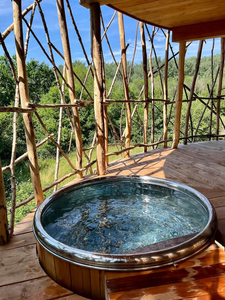 Cabane Spa Temps Suspendu - Oise