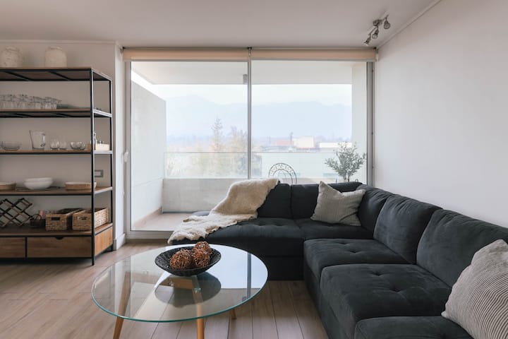 Fontecilla Nest 2d Wifi & Parking - Vitacura