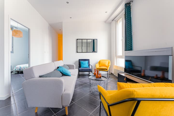 Coeur De Ville #B2 Central - Wifi & Netflix - Cholet