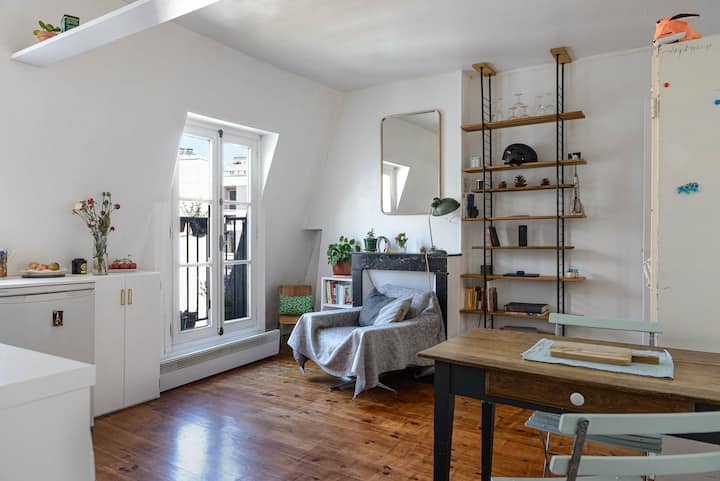 Sur Les Toits De Paris - Charmant Avec Vue - Paříž