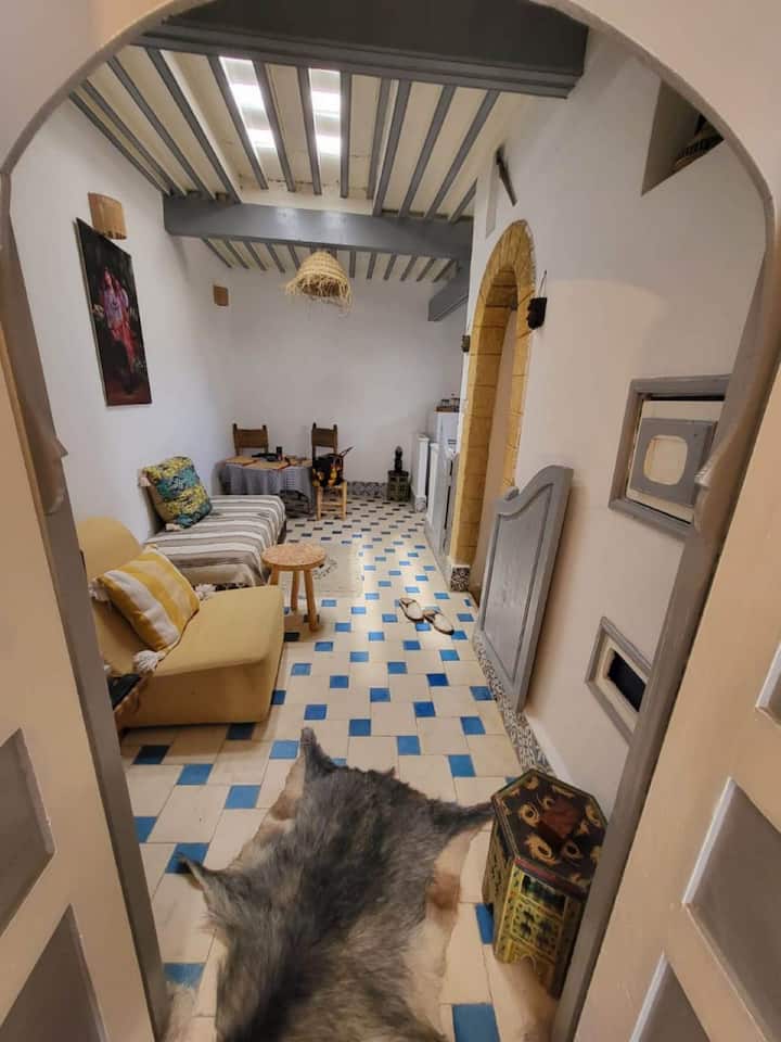 Riad Privé De 3 Ch + Salon à Medina Essaouira - Essaouira