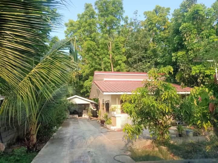 Green, Modern And Unique House With Small Farm - Manaoag
