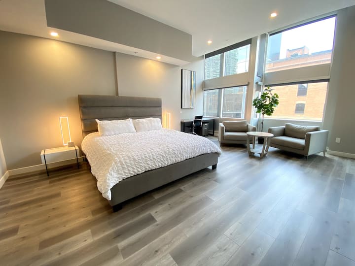 Perfect Stay - 1 Min Walk To Rogers Place- Central - Edmonton