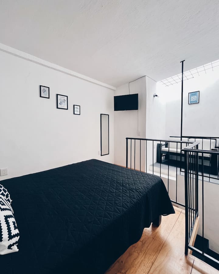 Estudio Paz -Baño Privado- Minicocina | Americana - Guadalajara
