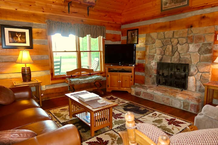 Deer Country Log Cabin- Close To Caverns! - Luray, VA