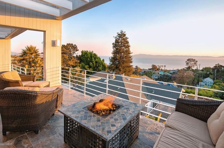 Lov-luxury Ocean View Beach House - Montecito, CA