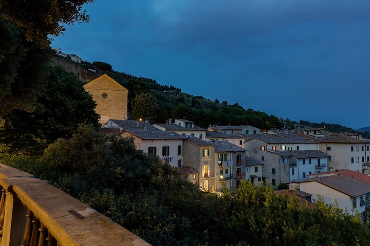 Bel Tramonto, Centro Storico Con Giardino Privato - Cortona
