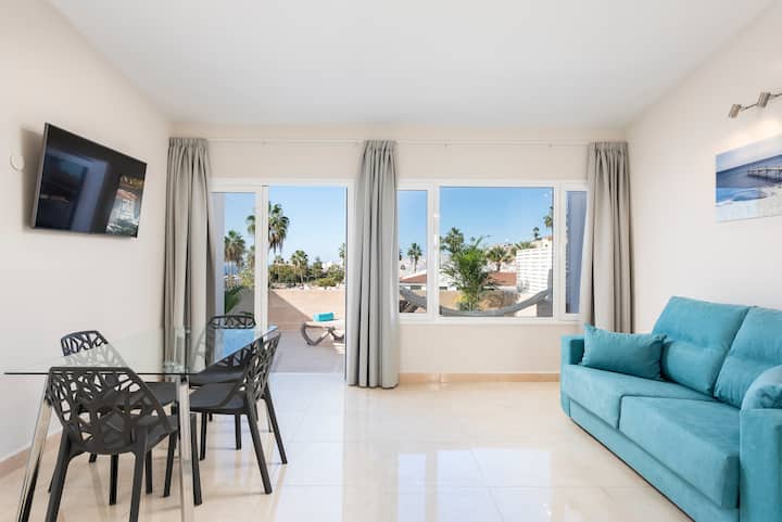 Haciendas Village Bungalow 1br |Sunny Big Balcony - Costa Adeje
