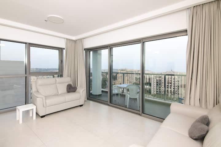 Savyon View Spacious 2br Balcony Temple Mount View - Jeruzalem