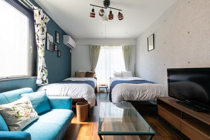 最寄駅徒歩2分！浅草・スカイツリー徒歩10分/2020年新築/room201 - Tokio