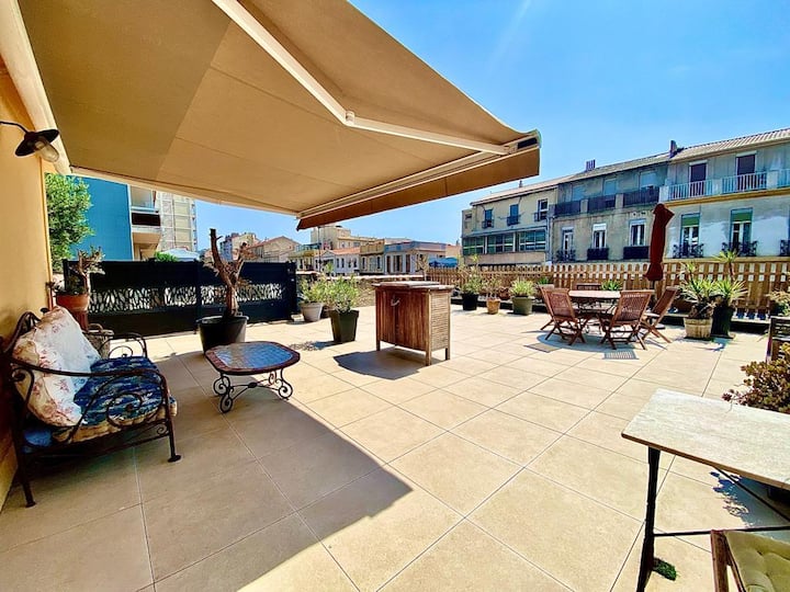 Terrasse Exceptionnelle - Bord De Mer Malmousque - Marseille