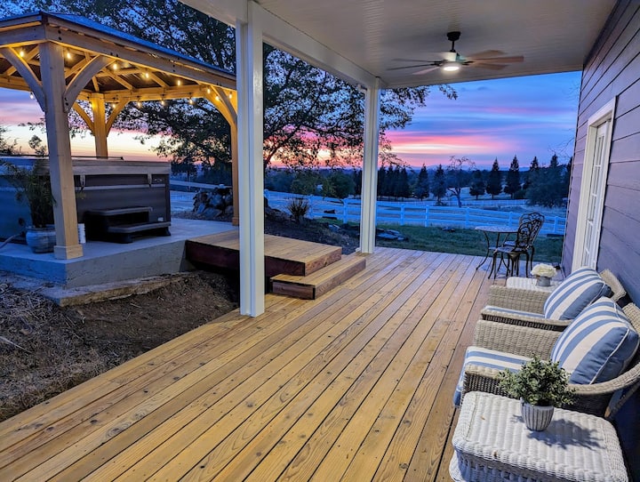 Country Farmhouse On Wine Trail-hot Tub-pool Table - Auburn, CA