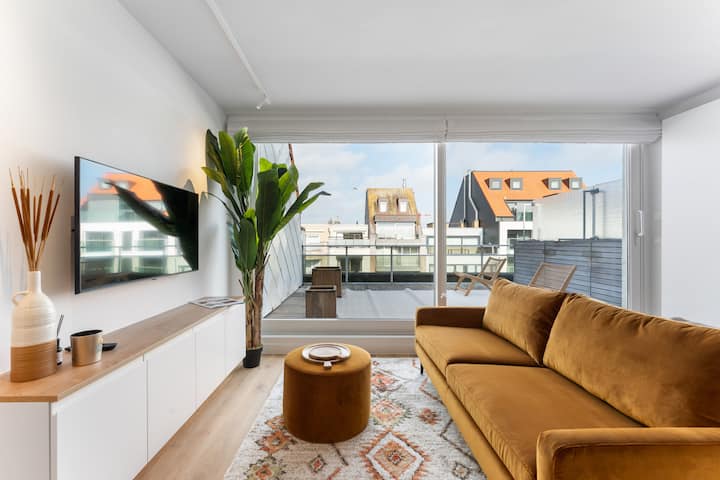 Romantisch Luxe Penthouse Met 2 Zonneterrassen - Knokke-Heist