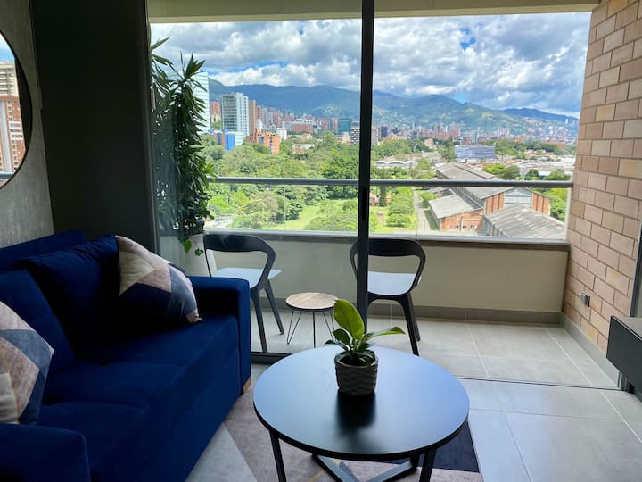 Modern Apartment In The Town, Ciudad Del Río - Medellín, Colombia