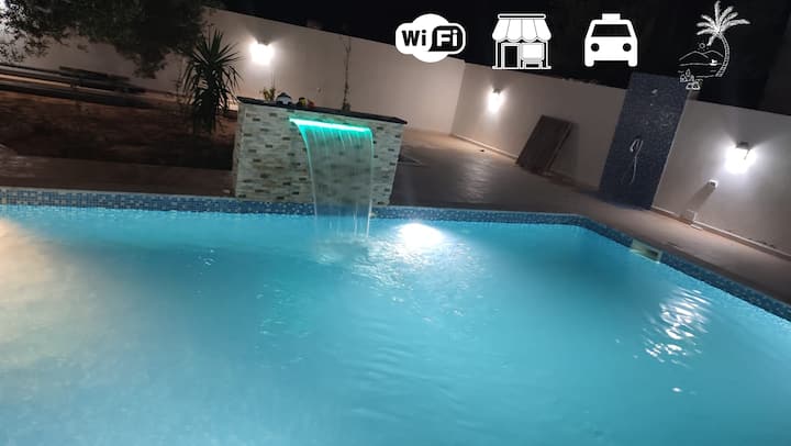 Villa Des Oliviers | Piscine Privé | Proche Plage - Tunesien