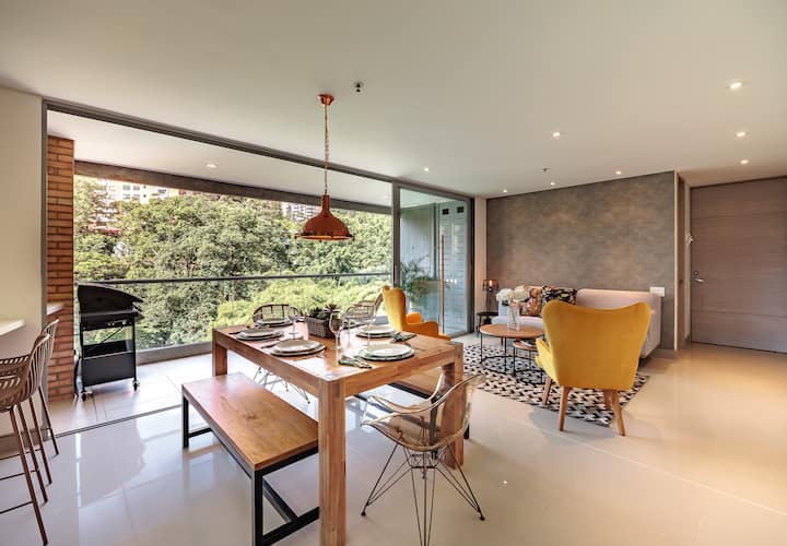 * Stunning Luxury 2bdr Unit Provenza Quiet&comfy * - Medellín